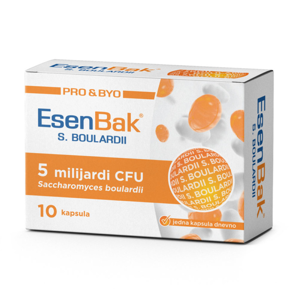 EsenBak Pro&Byo s.boulardii 10 kapsula