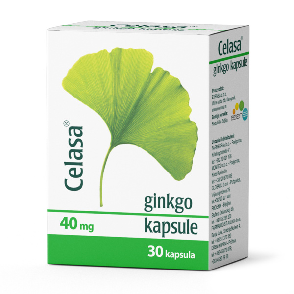 Ginkgo kapsule, 40mg