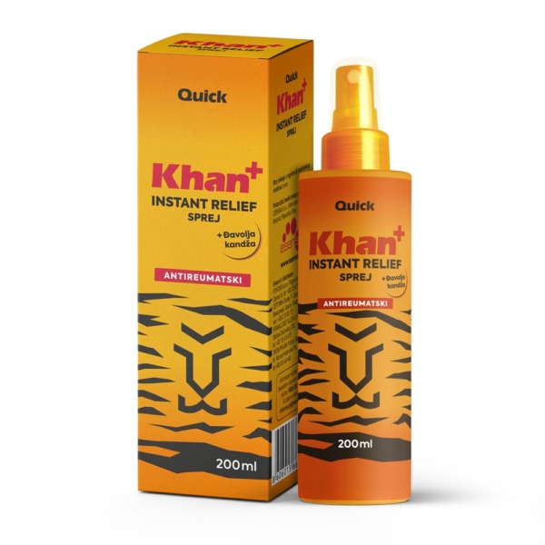 KHAN PLUS, INSTANT RELIEF SPREJ, 200ML