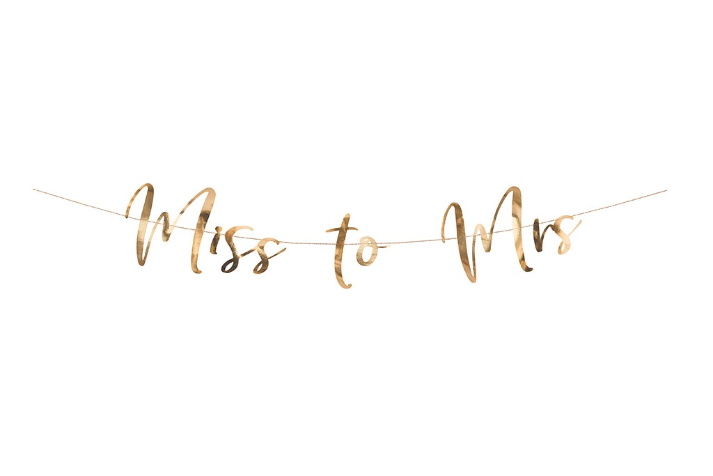 Baner Miss to Mrs – 76cm