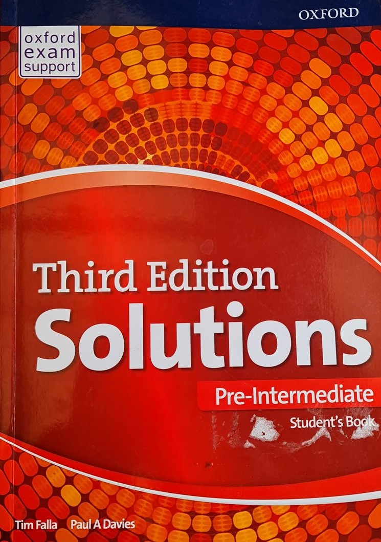 Third Edition Solutions Pre-intermediate