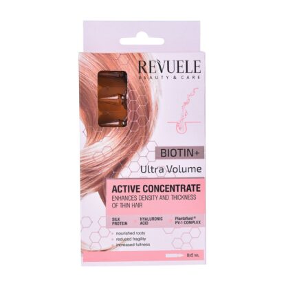 Ampule za volumen kose REVUELE Biotin 8x5ml