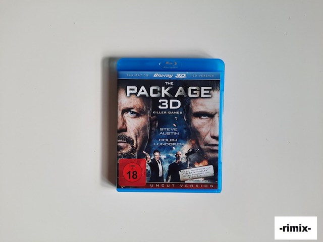 Blu ray – The package 3d + 2d