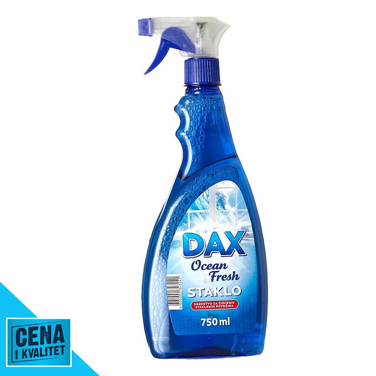 Dax sredstvo za ciscenje staklenih povrsina 750ml dax