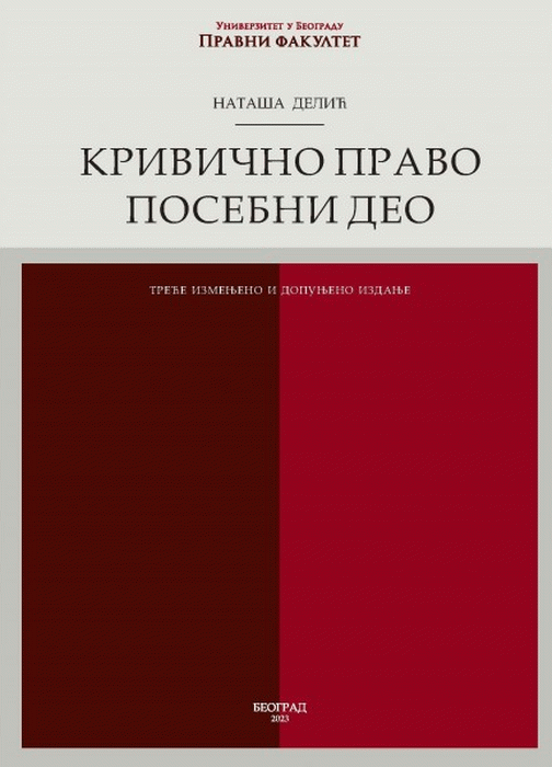 Krivično pravo - posebni deo