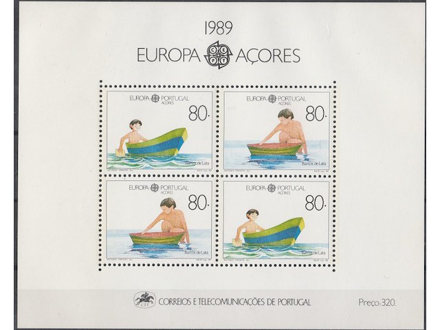 Europa CEPT - Portugal 1989