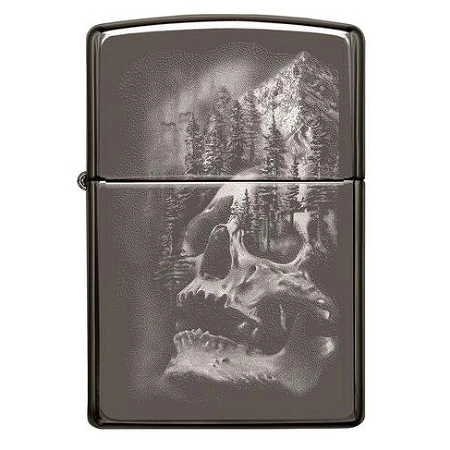 Zippo Skull Mountain Designe 49141