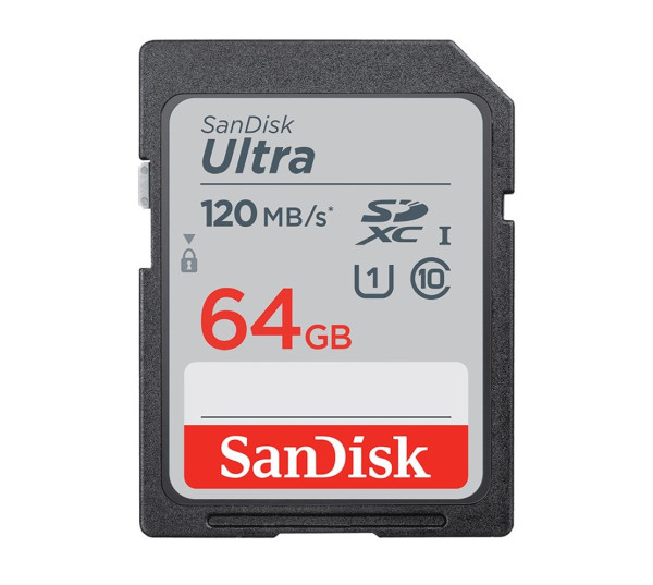 SanDisk SDHC 64GB Ultra 120MB/s