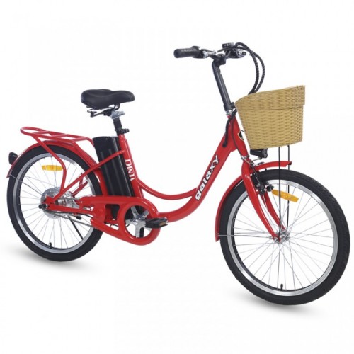 Električni bicikl Venice crveni 22 in