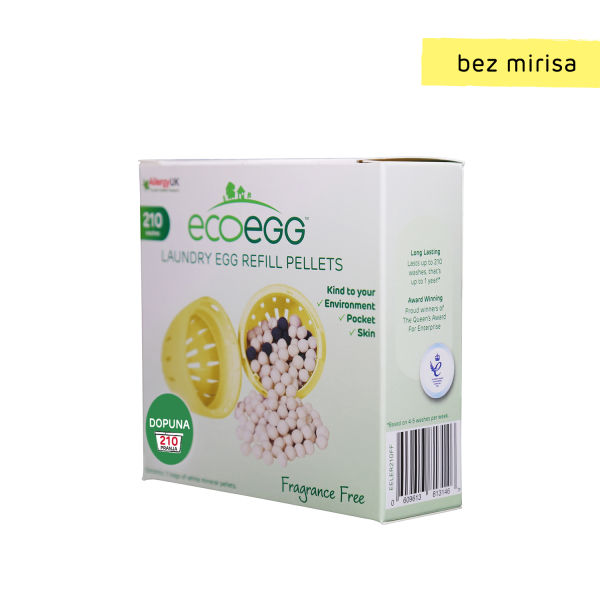 Ecoegg dopuna za mašinsko pranje veša (bez mirisa)-210 pranja