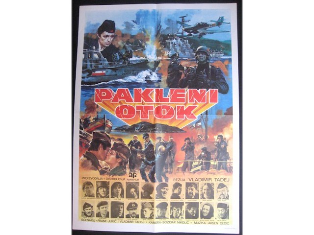 Pakleni otok - filmski plakat 1979