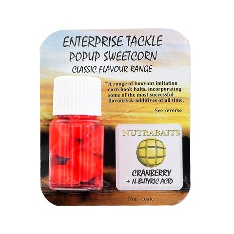 Enterprise Tackle Pop-up Sweetcorn Classic Cranberry and N-Butyric