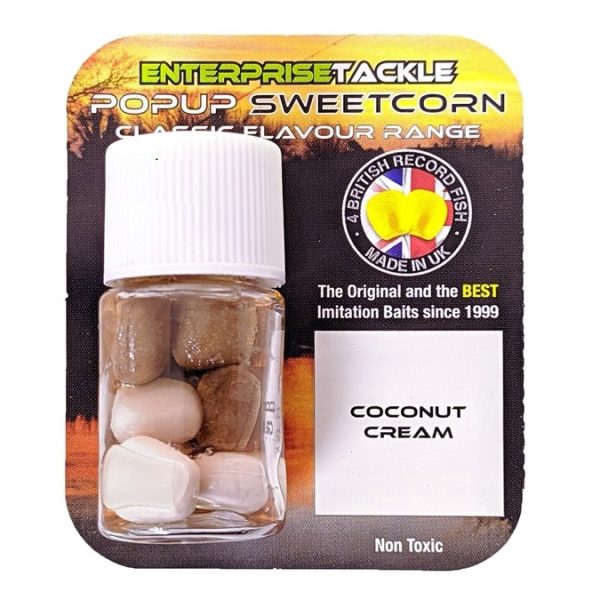 Enterprise Tackle Pop-up Sweetcorn Classic Coconut Cream