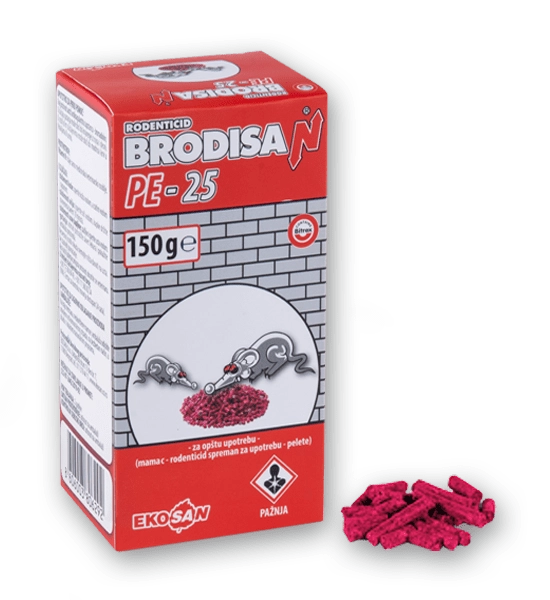 Brodisan PE 25 rodenticid