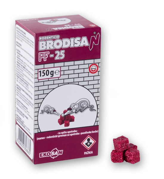 Brodisan PF 25 rodenticid