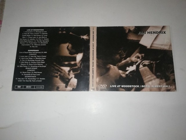 jimi hendrix--2 dvd