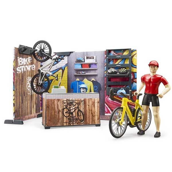 Set sa figurama bikeshop Bruder 631208