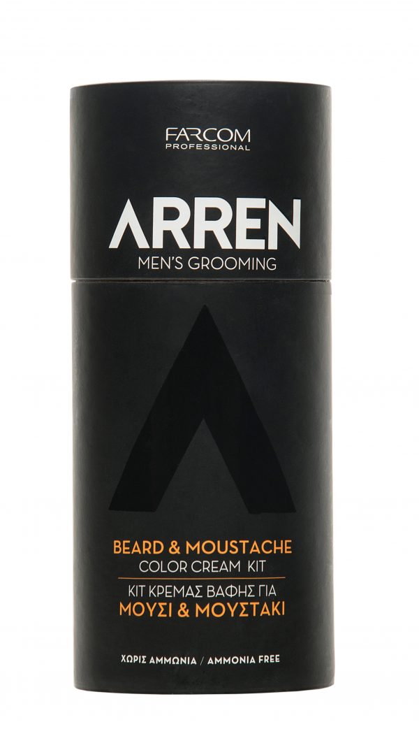 Farcom Arren Beard & Moustache Color Kit – boja za bradu i brkove