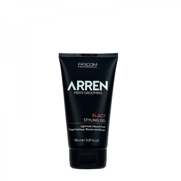 Farcom Arren Black Styling Gel 150ml – gel u crnoj boji