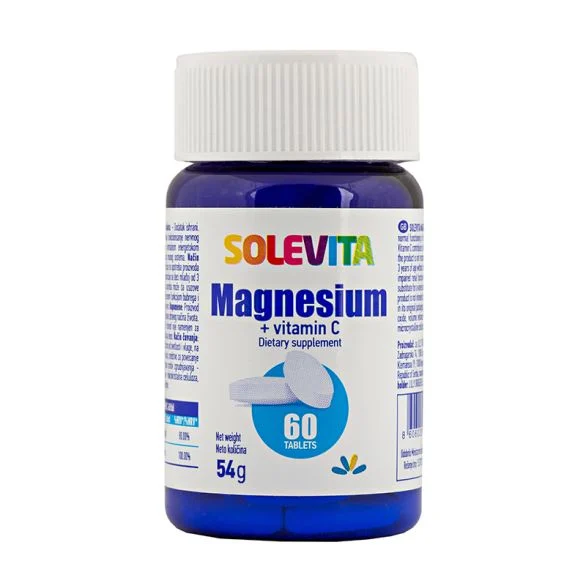 Solevita Magnesium + Vitamin C 60/1