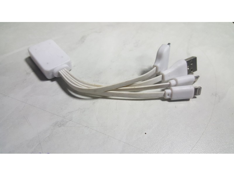 usb kablic na vise ulaza micro Lightning ispravan