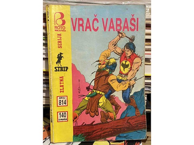 Zlatna serija 814 - Vrač Vabaši - Zagor