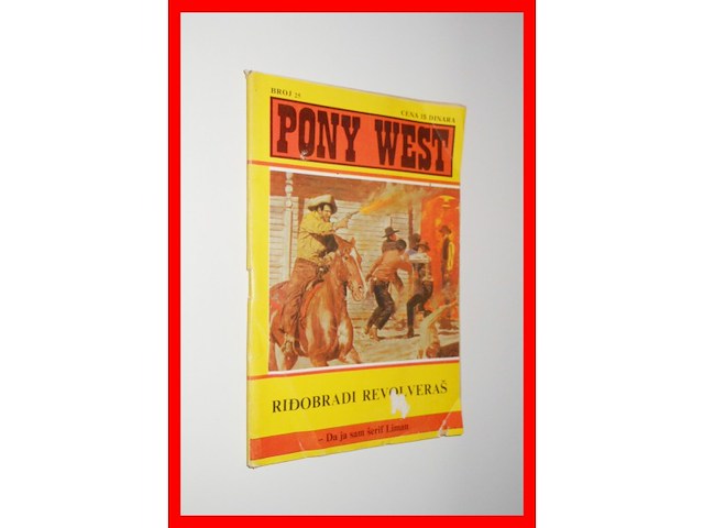 Pony West broj 25 - Riđobradi revolveraš