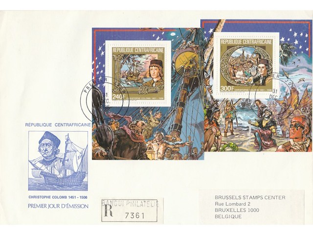 Centrfricaine - Kolumbo 1985