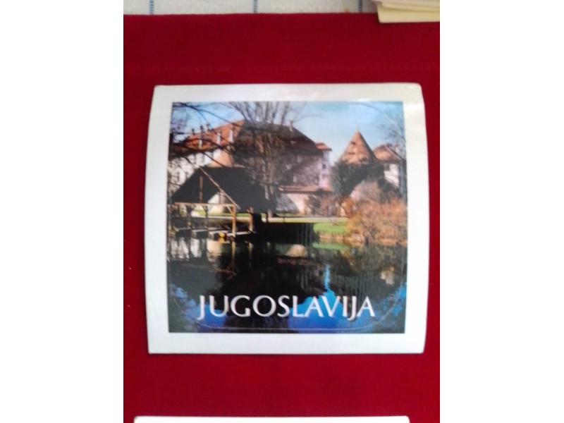 Nalepnica - JUGOSLAVIJA