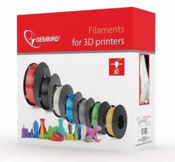 3DP-PLA1.75-01-TR PLA Filament za 3D stampac 1,75mm kotur 1KG TRANSPARENT