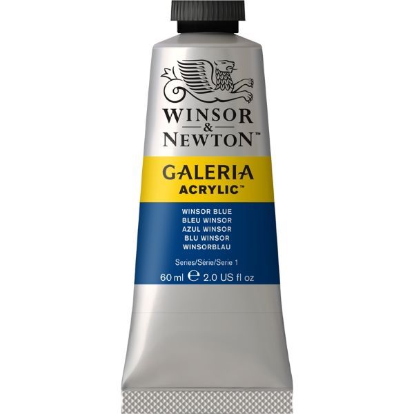 W&N Galeria acrylic W&N GALERIA ACRYLIC COLOUR 60ML WINSOR BLUE 08