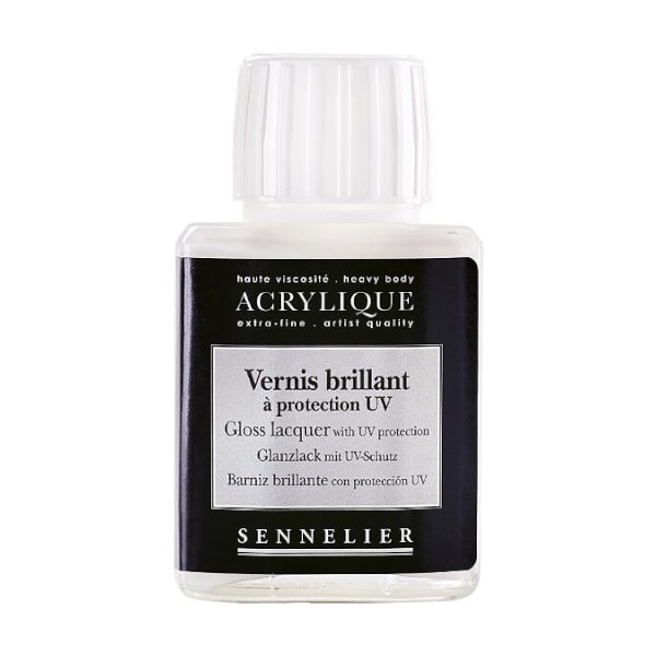 Sennelier Gloss lacquer with UVLS 75 ml jar