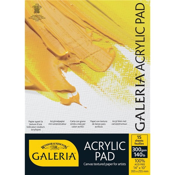 W&N Galeria W&N GALERIA PAD A4 300GSM 07