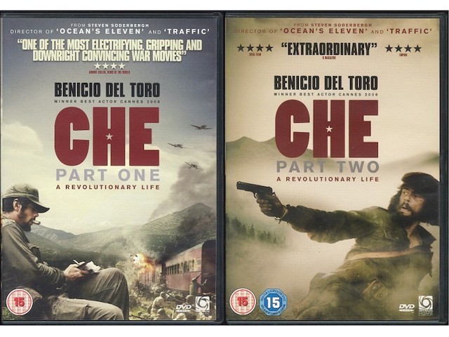 DVD Che Part One + Part Two