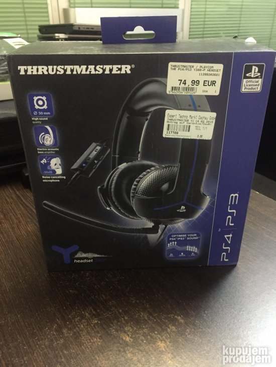 Thrustmaster slusalice 300P
klikdooglasa.com asks for your consent to use your personal data to:
Manage your data
Confirm our vendors