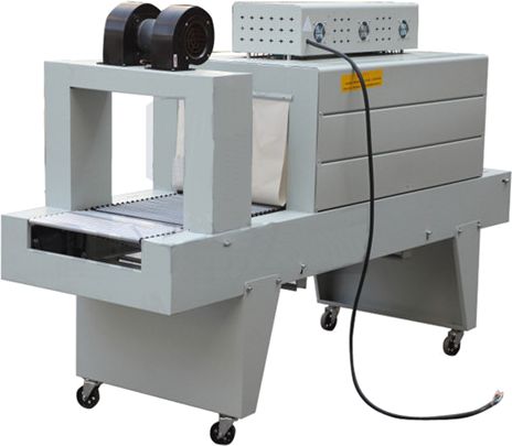 Poluautomatska mašina za obavijanje proizvoda termoskupljajućom folijom