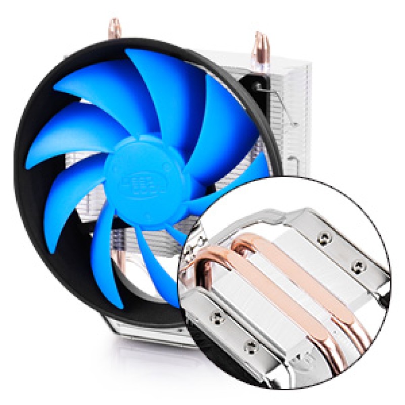 Ventilator GammaXX 200T Intel s1155/1156/775/FM1/AM2/754/939/940 Copper Base