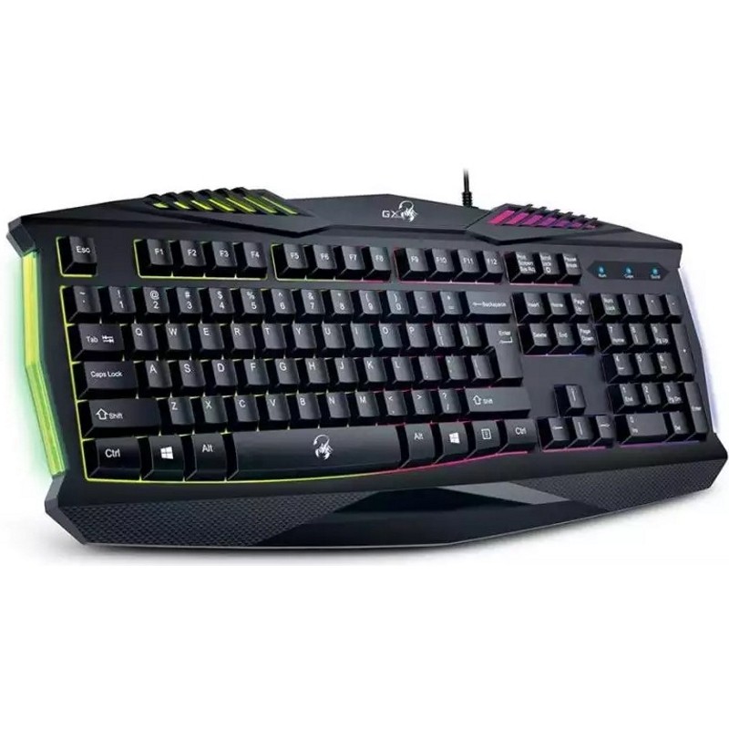 Genius K220 Scorpion Gaming USB US crna tastatura