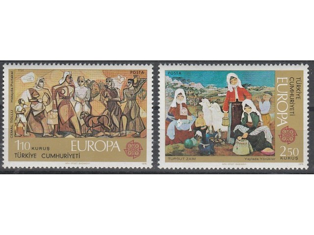 Europa CEPT - Turska 1975