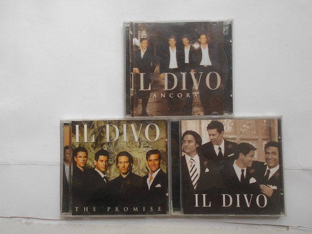 Il Divo, Ancora, The promise, 3 CD