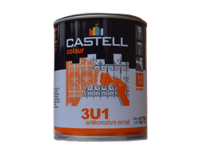 Castell Emajl 3u1 0,75L