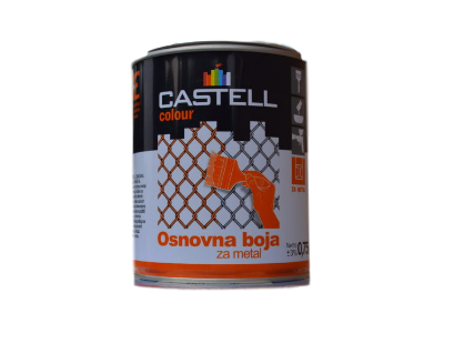 Castell Osnovna Uljana Za Metal Crvena 0,75L