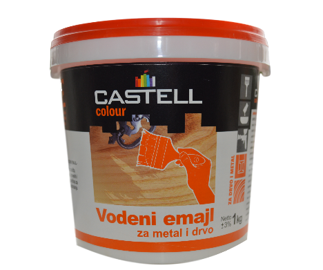 Castell Vodeni Emajl 1L