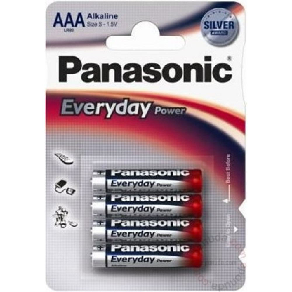 PANASONIC baterija LR03EPS/4BP -AAA 4kom 3+1F alkaline Everyday P