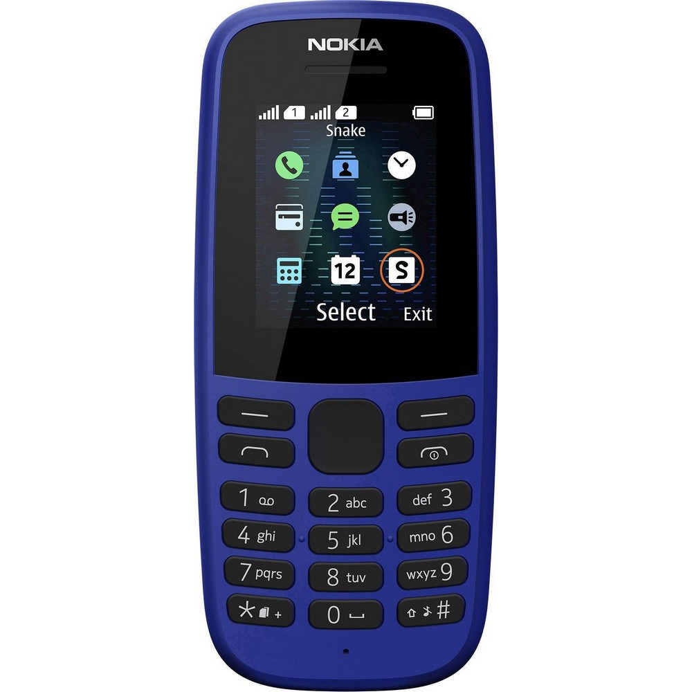NOKIA telefon 105 DS 2019 Blue