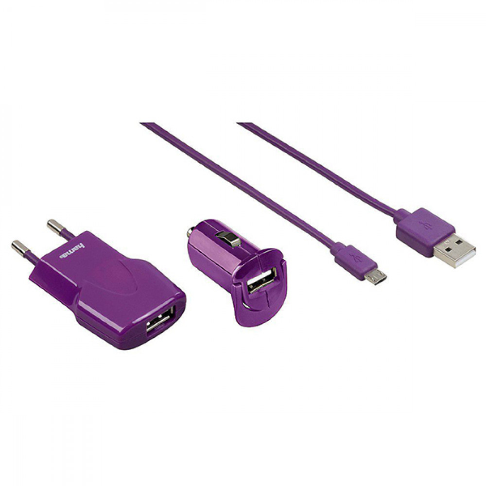 HAMA komplet punjač Micro USB 102008