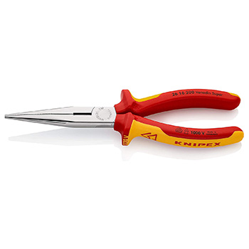 Knipex klešta špic prava 1000V VDE 200mm u blister pakovanju 26 16 200 SB