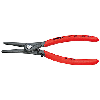 Knipex precizna klešta za spoljašnje sigurnosne prstenove sa graničnikom 180mm 49 31 A2