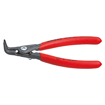 Knipex precizna klešta za spoljašnje sigurnosne prstenove sa graničnikom kriva 130mm 49 41 A01