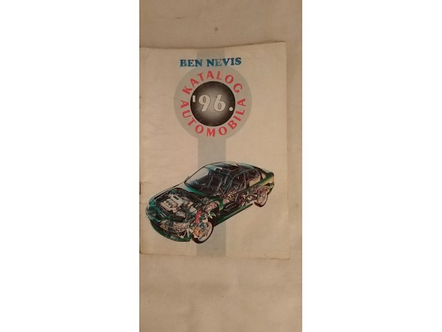 Autokatalog Ben Nevis 1996x2 mali format, tanak crno/be